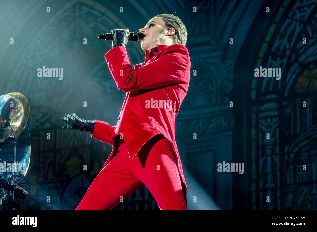 Ghost, also known as Ghost B.C. play live in London at The SSE Arena ...