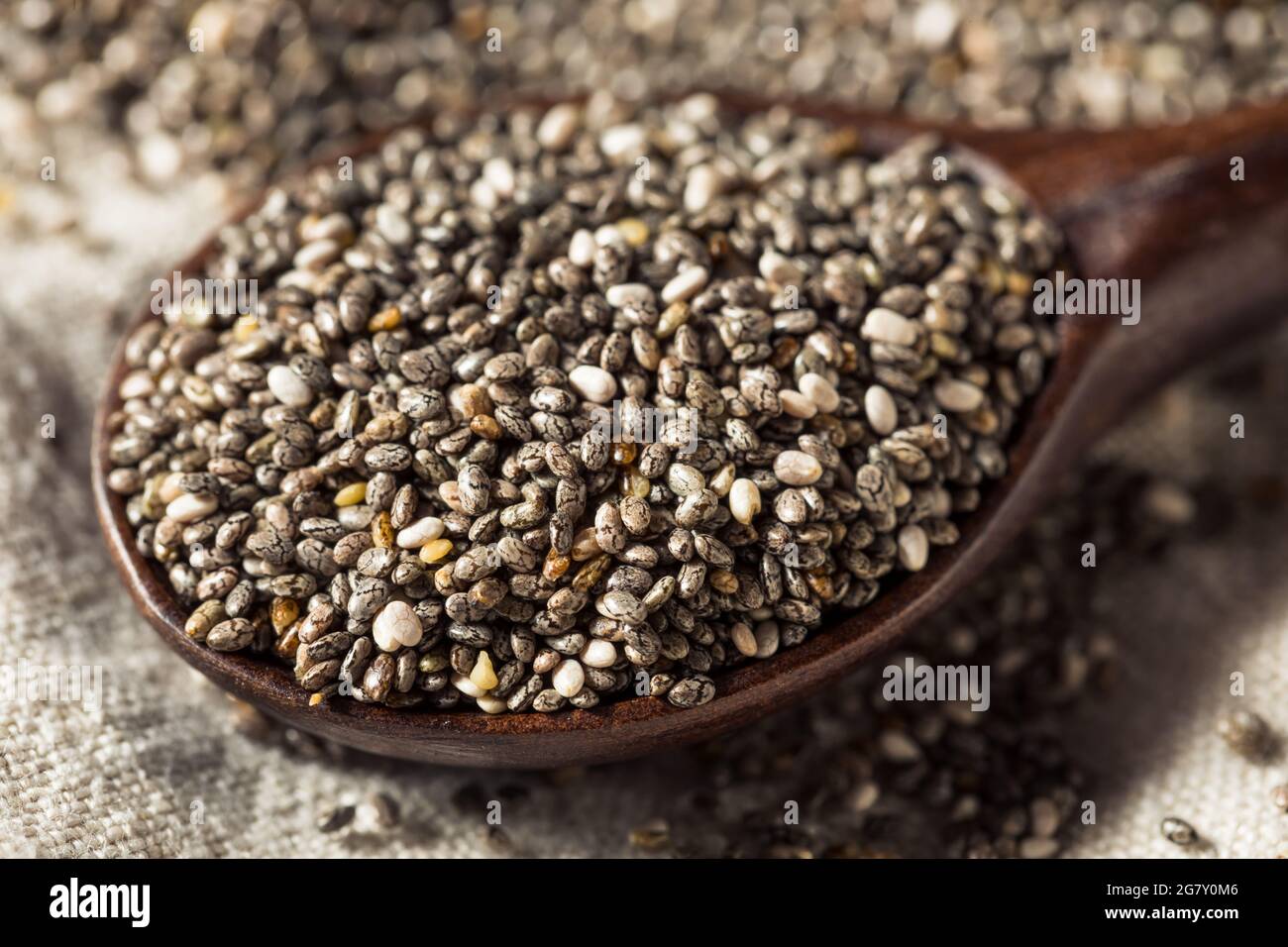 Background super healthy chia hi-res stock photography and images - Alamy