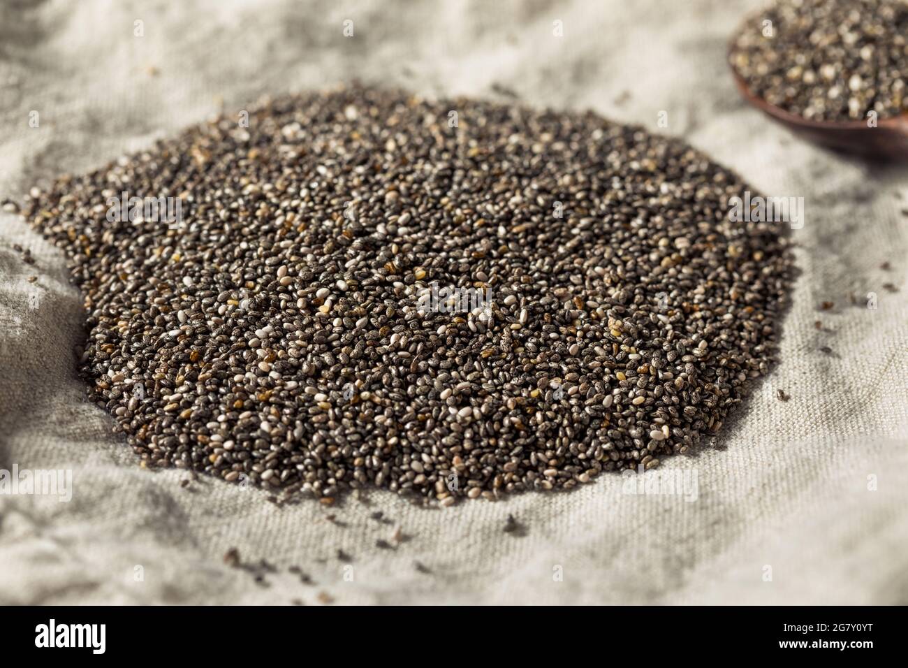 Homemade Healthy Chia Seeds Ready to Use Stock Photo - Alamy