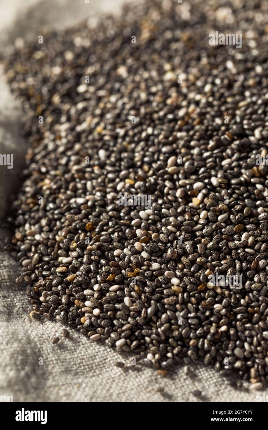 Homemade Healthy Chia Seeds Ready to Use Stock Photo - Alamy