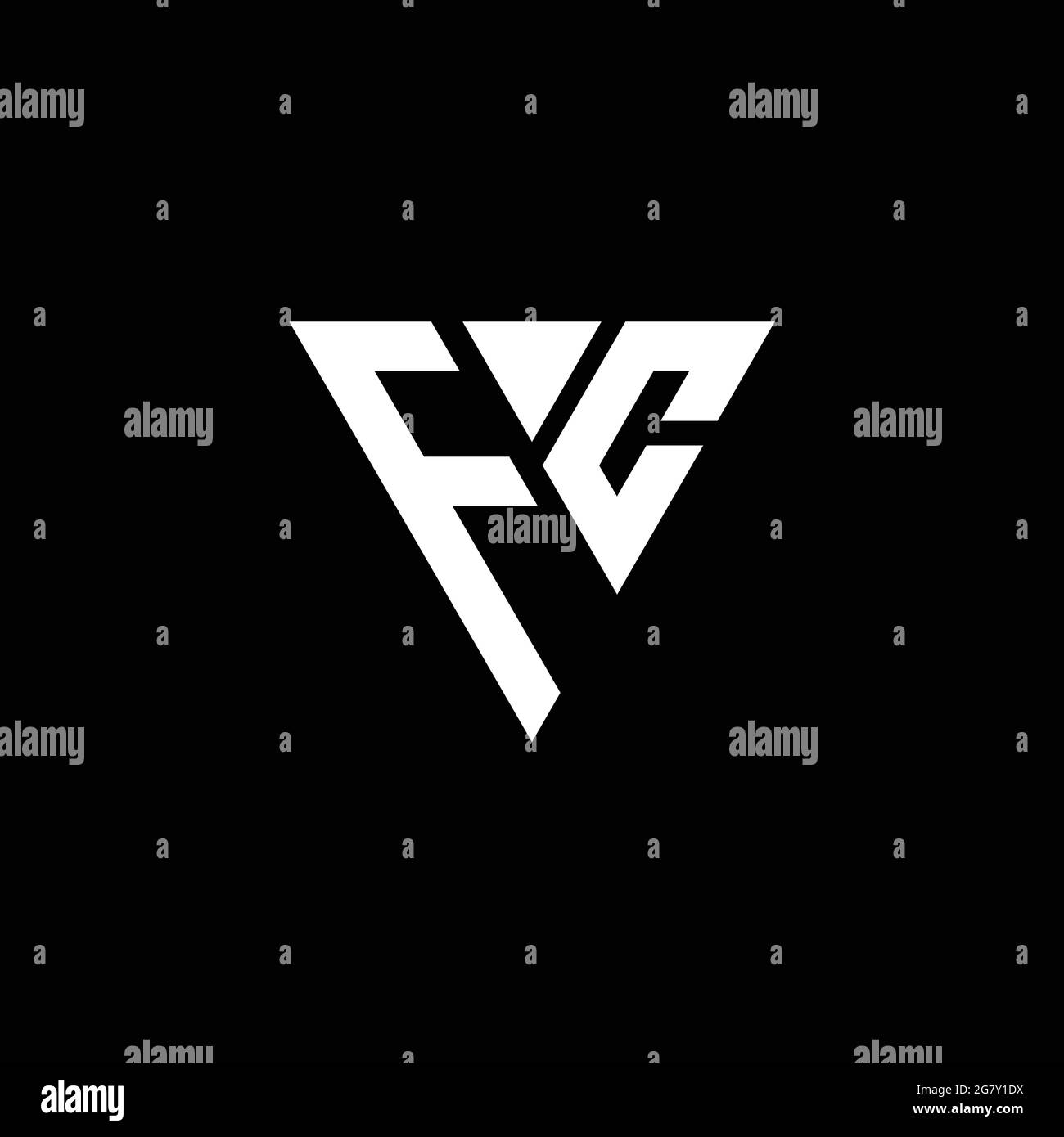 Fc letter logo hi-res stock photography and images - Alamy