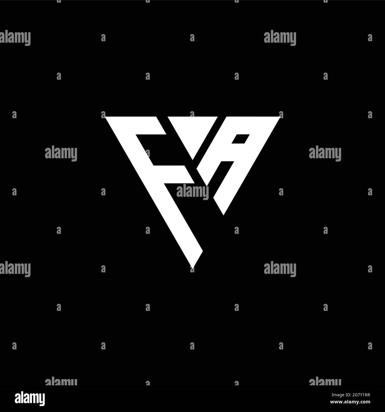 Fa logo design hi-res stock photography and images - Alamy