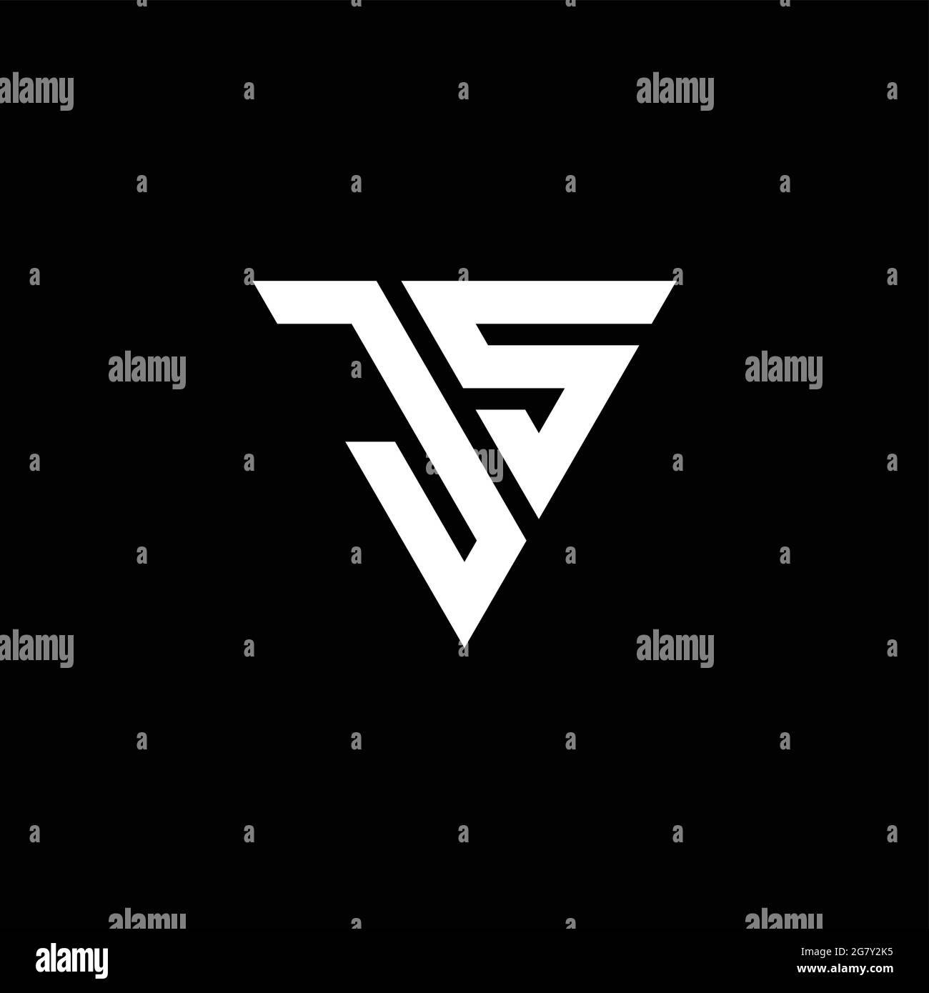 Js letter logo hi-res stock photography and images - Alamy