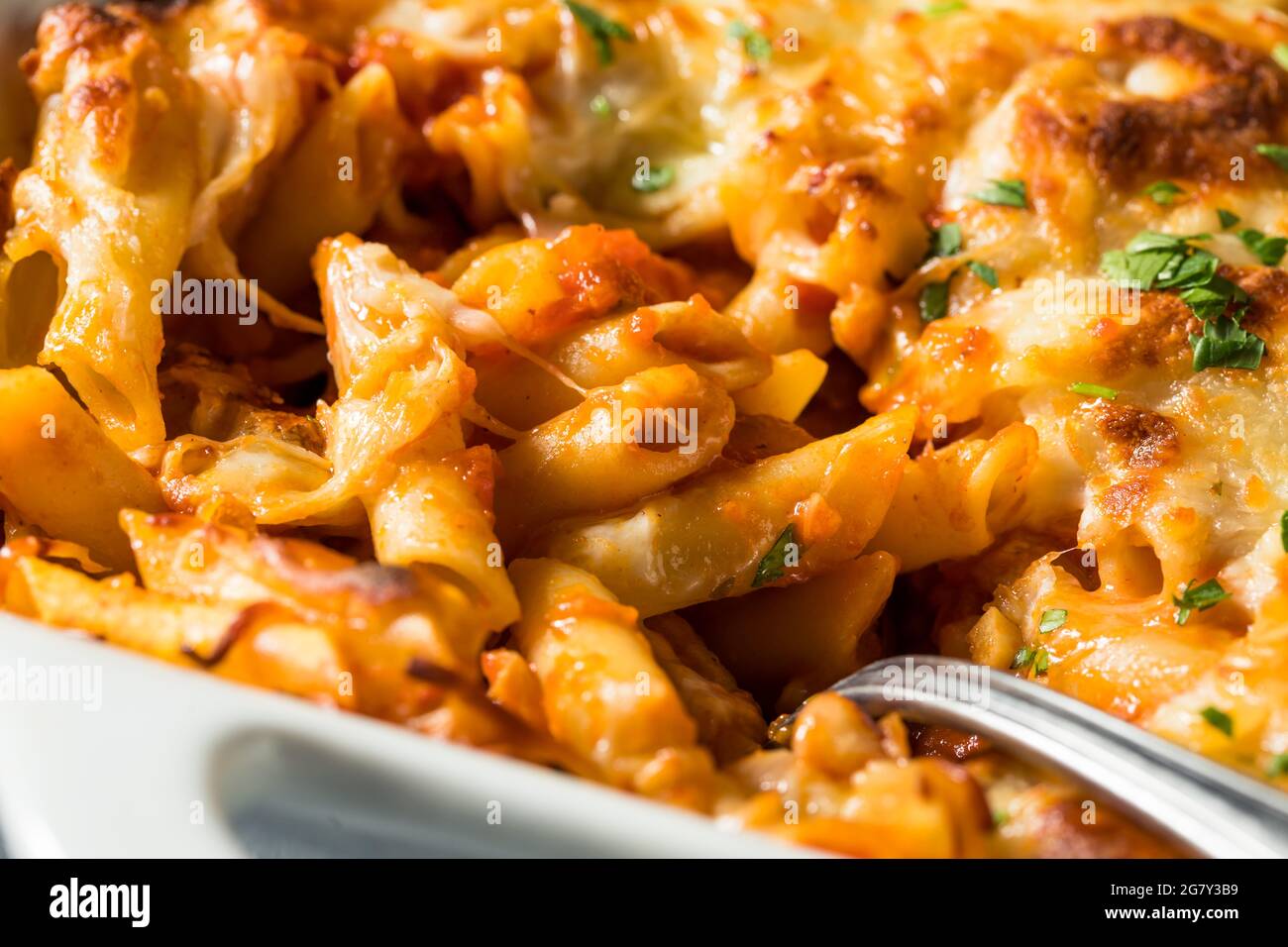 Baked mostaccioli hi-res stock photography and images - Alamy