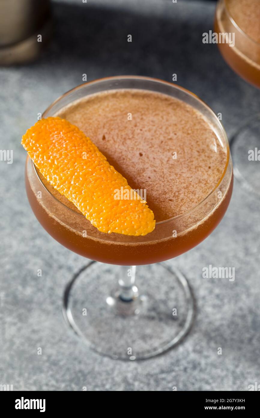 Boozy Refreshing Blood and Sand Cocktail with Orange and Scotch Stock ...