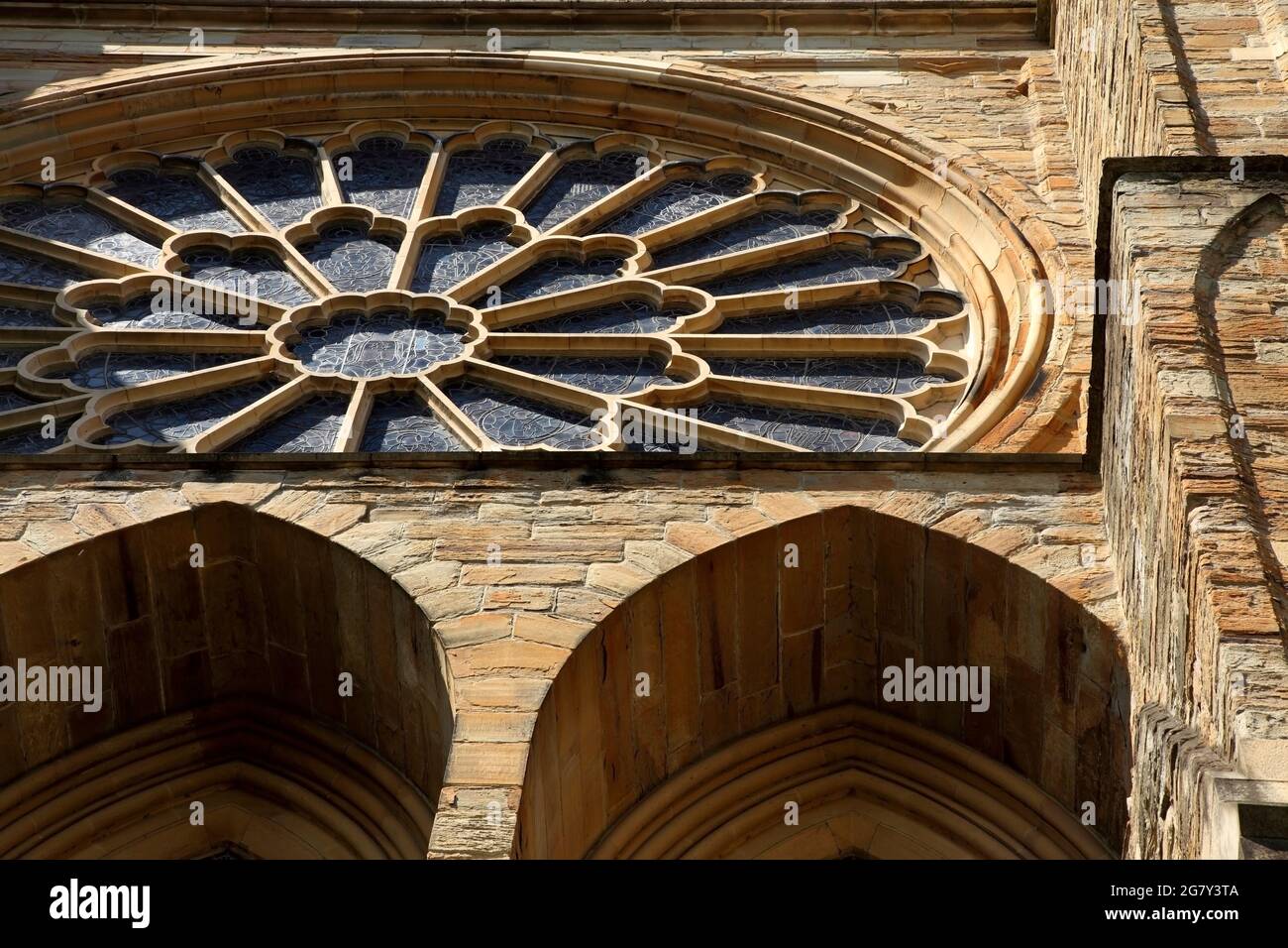 The East front of Durham Cathedral, UK Stock Photo - Alamy