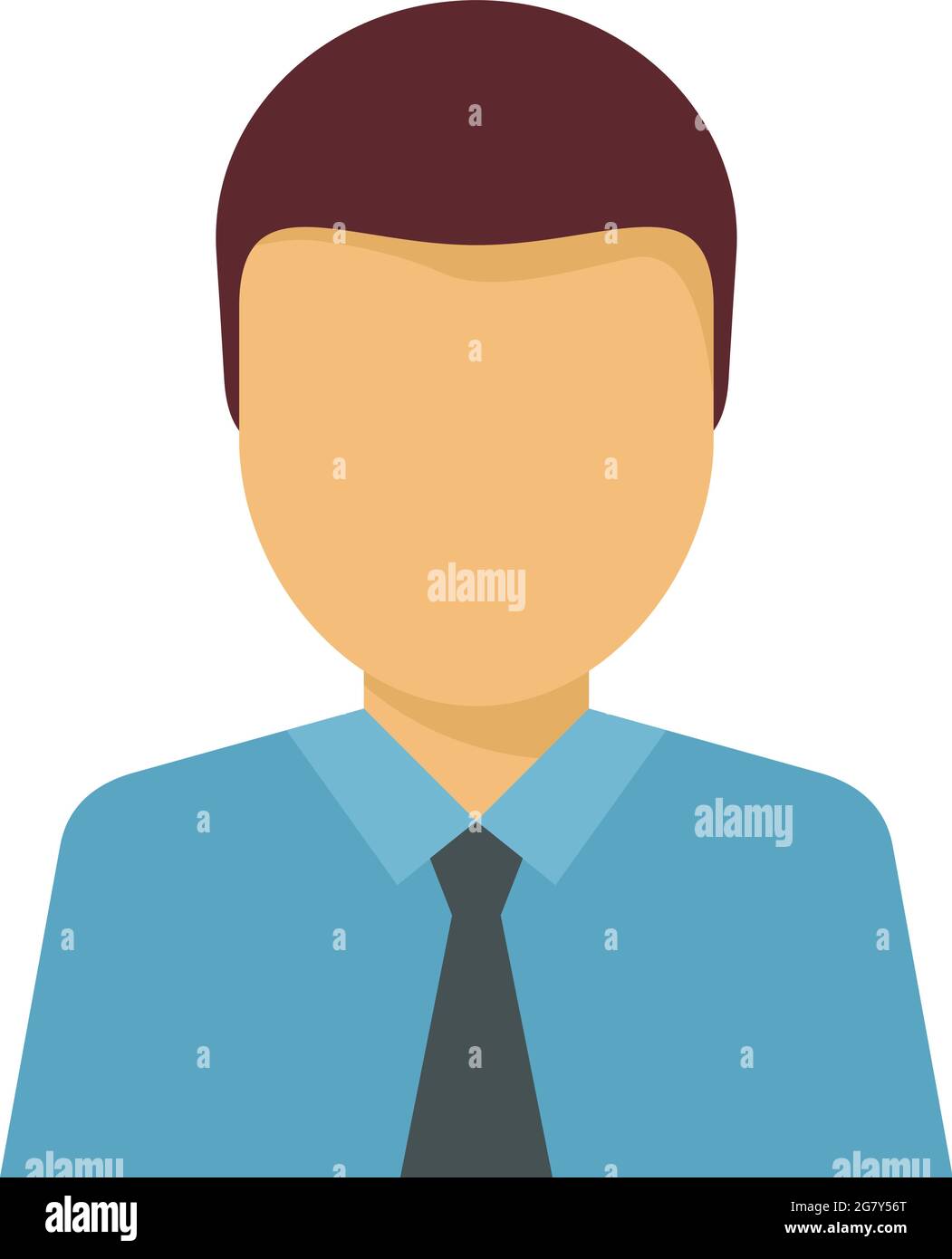Lawyer avatar icon. Flat illustration of lawyer avatar vector icon ...