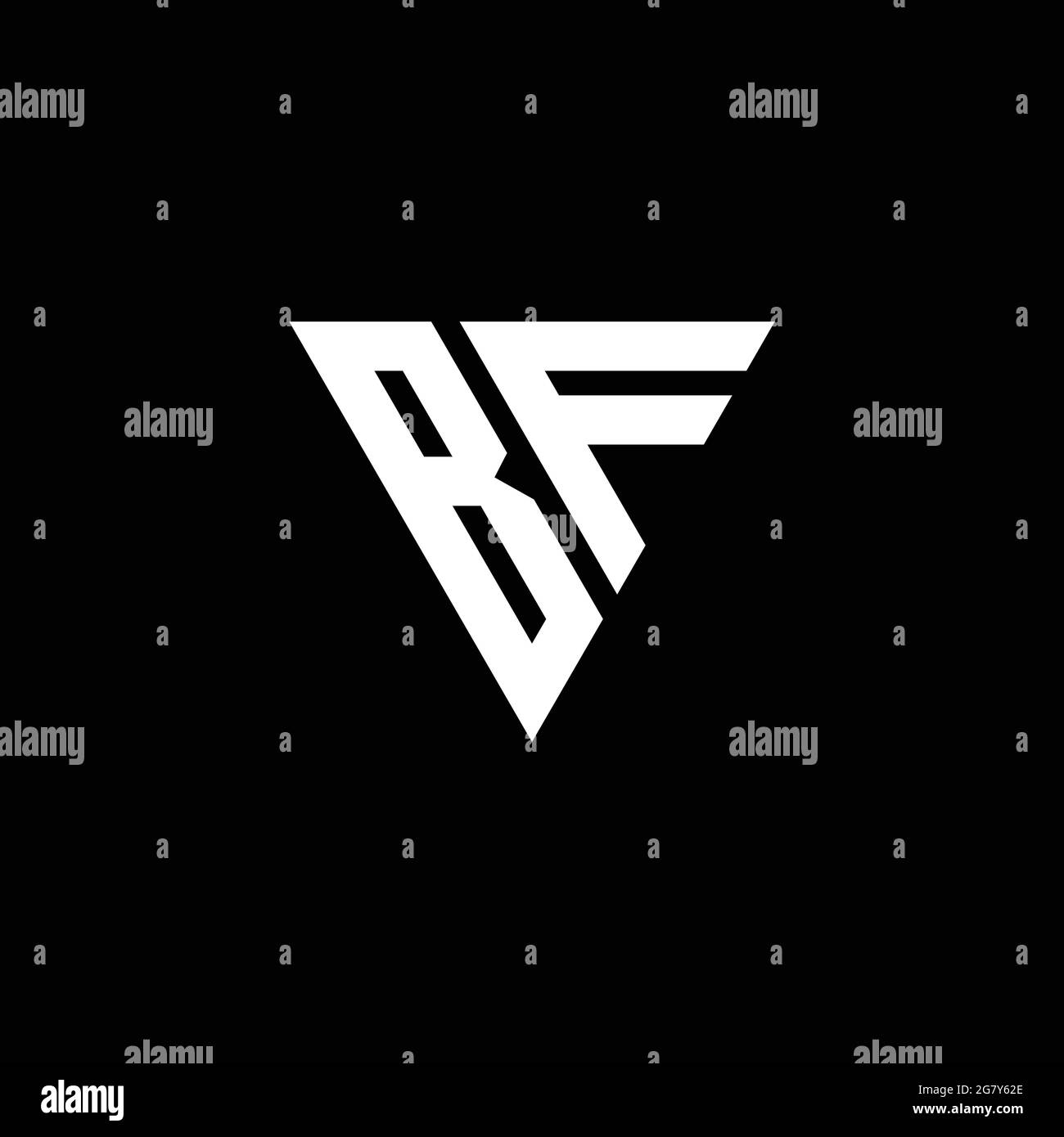 Letter bf logo hi-res stock photography and images - Alamy