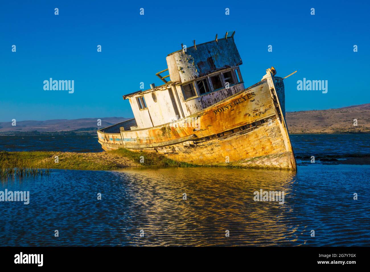 Shipwreck from Point Reyes National Seashore Stock Photo - Alamy