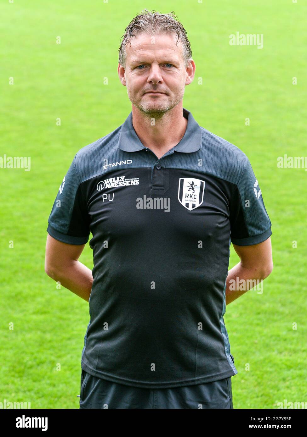 WAALWIJK, NETHERLANDS - JULY 13: Peter Uneken of RKC Waalwijk during a ...