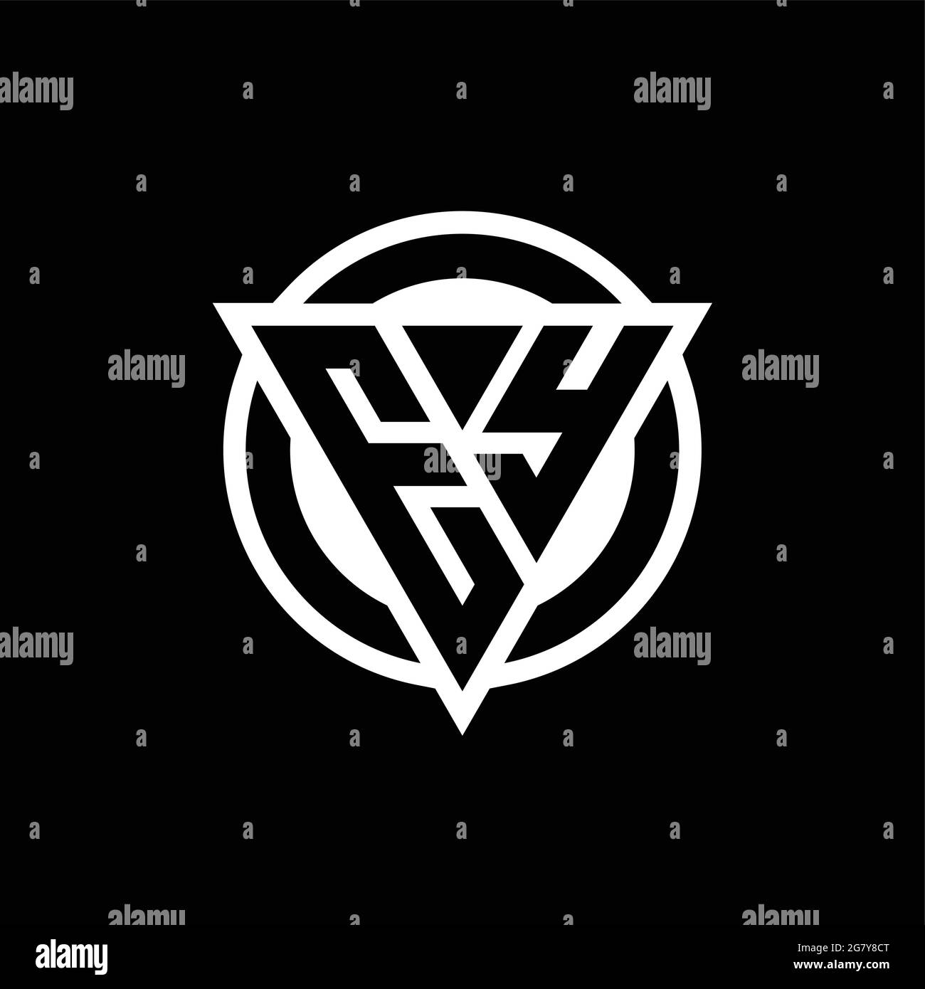 EY logo with negative space triangle shape and circle rounded design ...