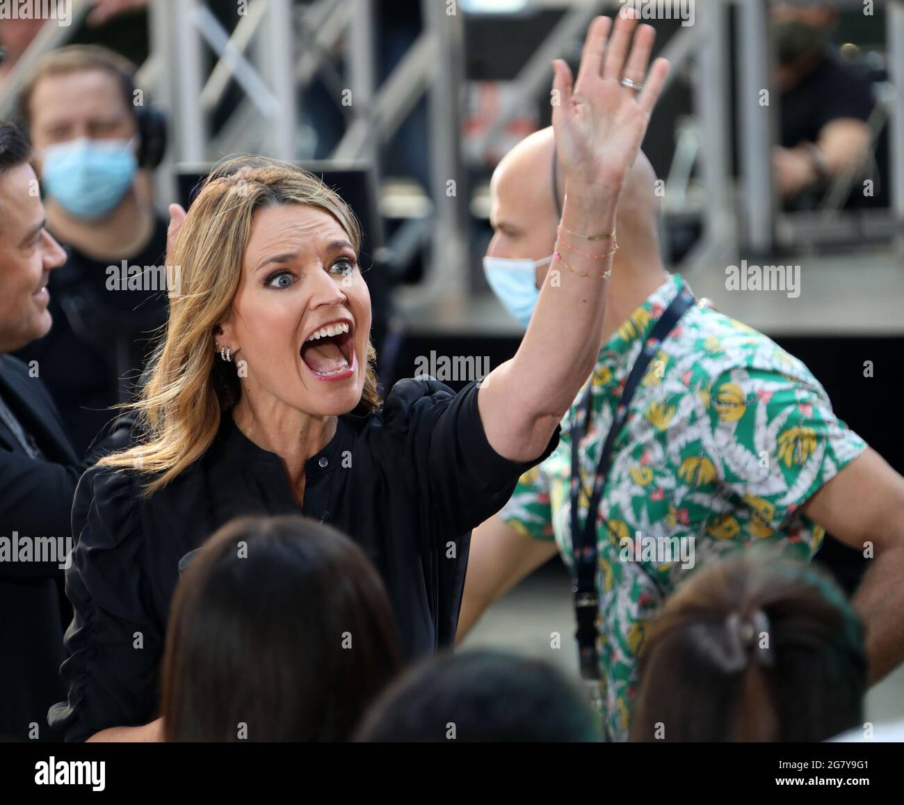 July 16, 2021, New York, New York, USA: 'Today' show co-host SAVANNAH ...