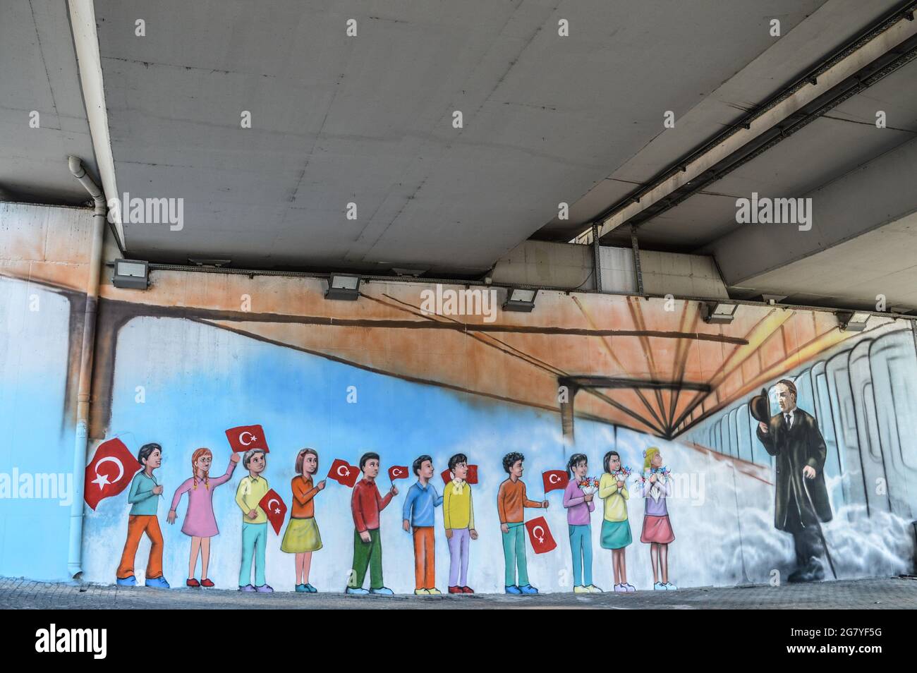 Ankara, Turkey. 17th May, 2021. Artists from Ankara Metropolitan ...