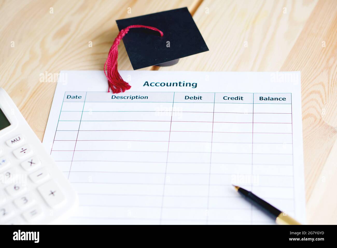 Finance accounting education Stock Photo - Alamy