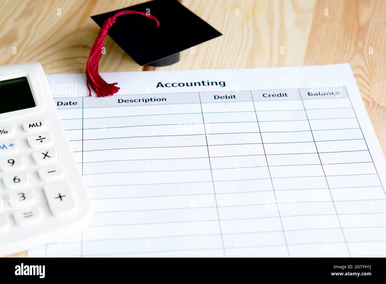 Finance accounting education Stock Photo - Alamy