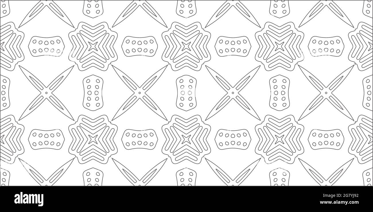 Vector geometric pattern. Repeating elements stylish background ...