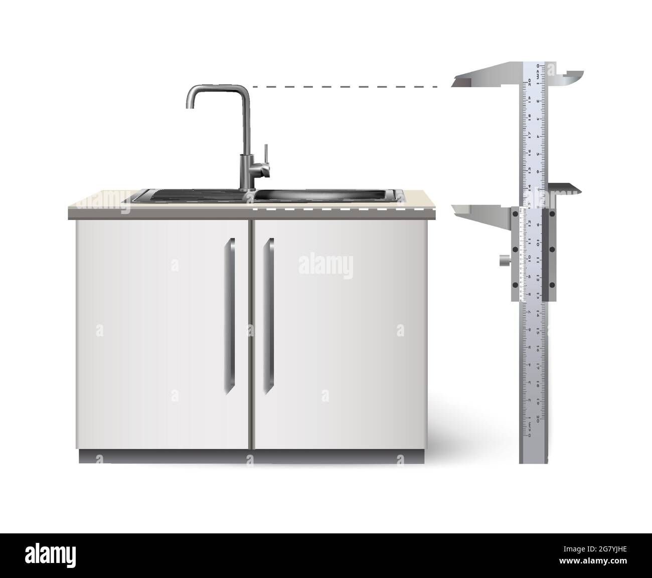 Realistic measuring tape hi-res stock photography and images - Alamy