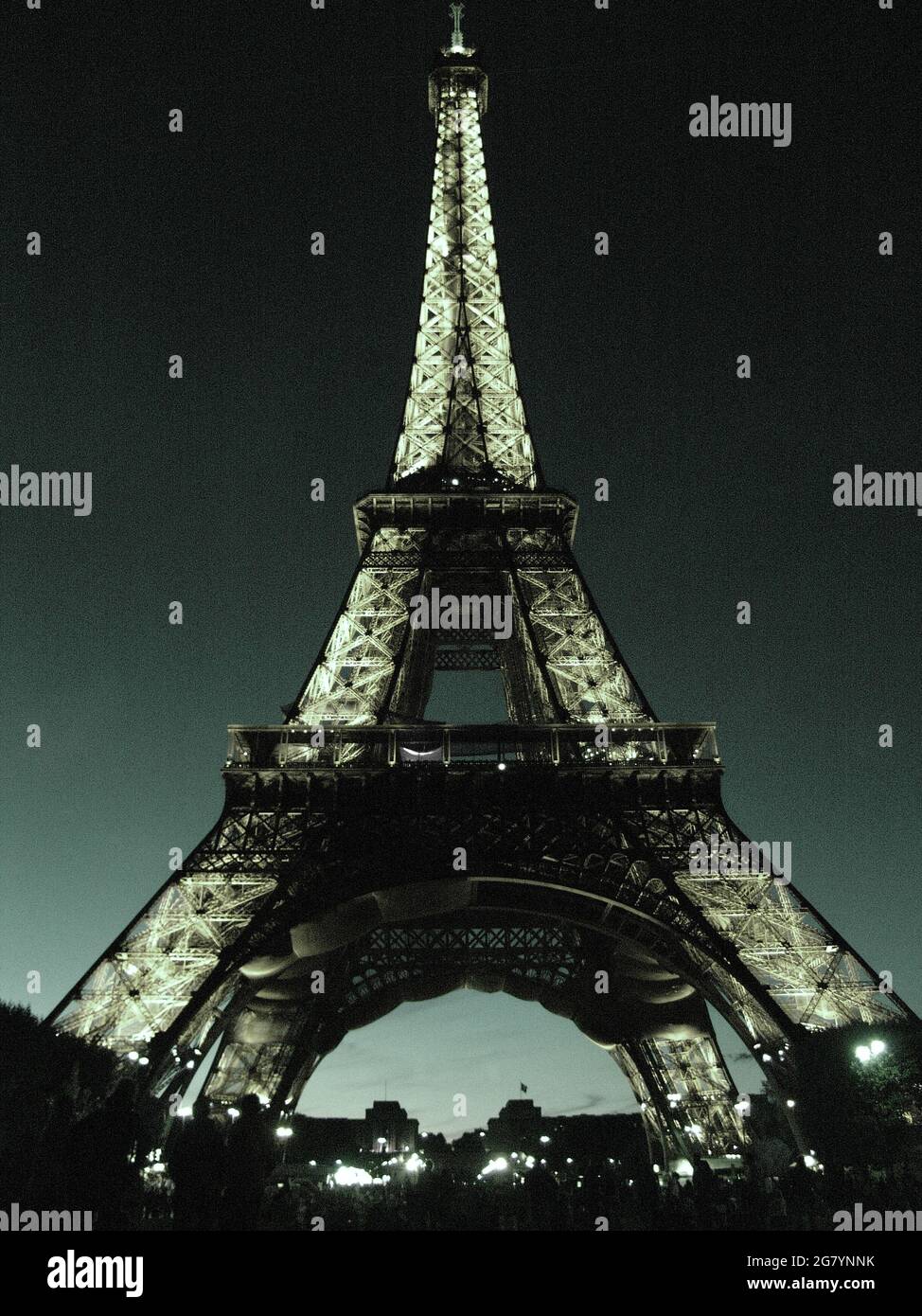Paris aug view eiffel hi-res stock photography and images - Alamy