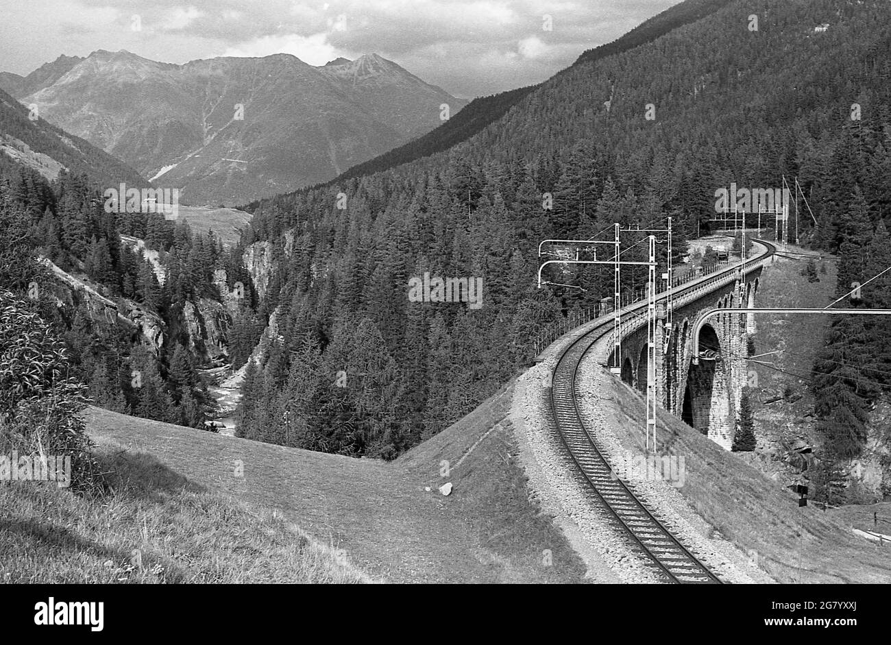 Railway mountain train and railway train scenic small mountains Black ...