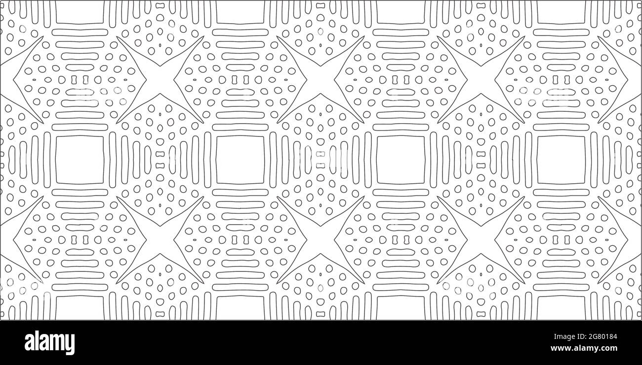 Vector geometric pattern. Repeating elements stylish background ...