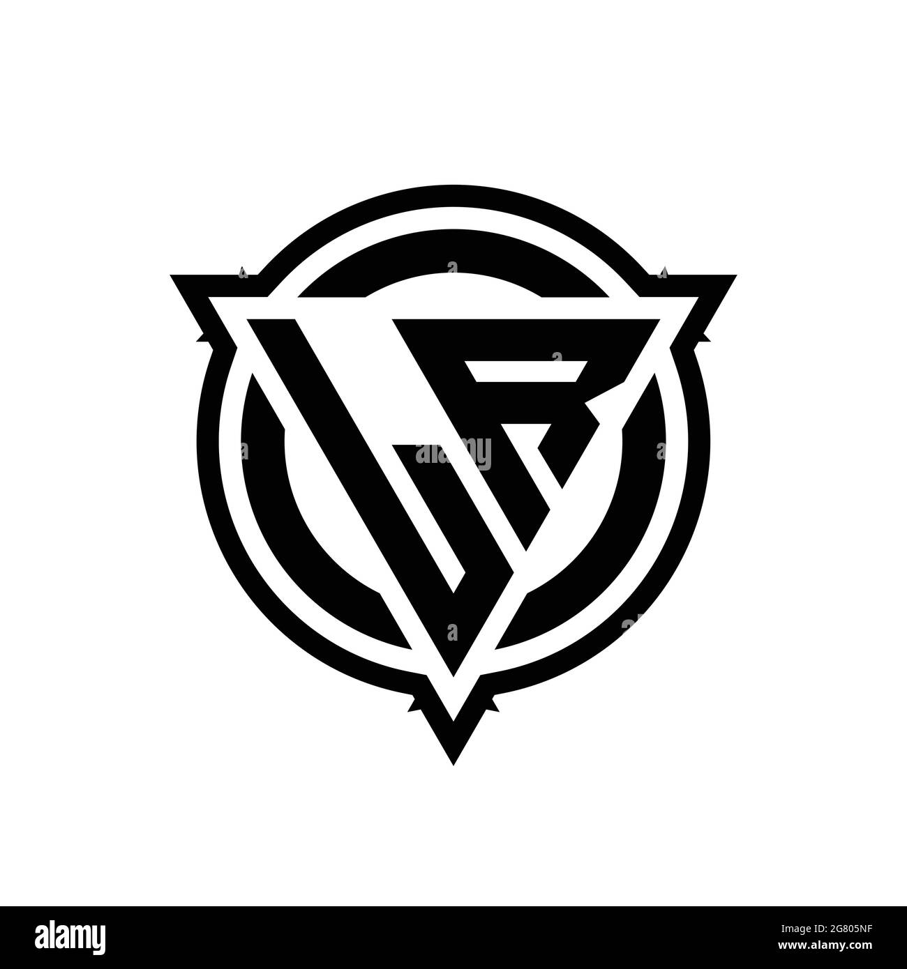 Lr letter logo Cut Out Stock Images & Pictures - Alamy