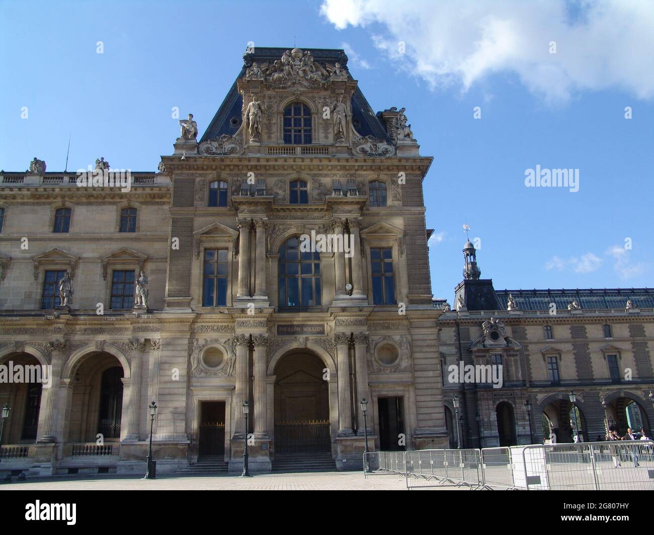 PARIS, FRANCE - Aug 08, 2010: Architectural details of the renaissance ...