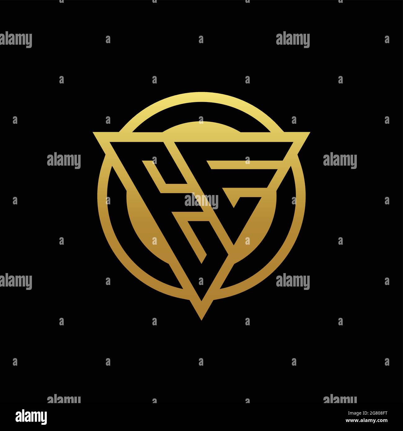 EE logo monogram with triangle shape and circle rounded style isolated ...