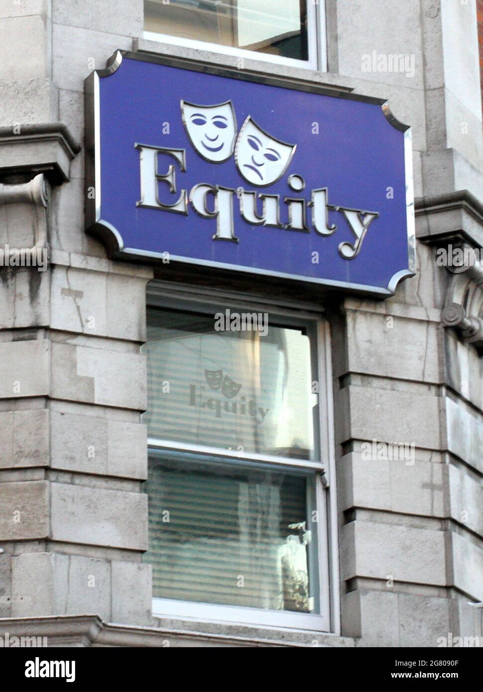 London. UK. The London headquarters of the actors union Equity ...