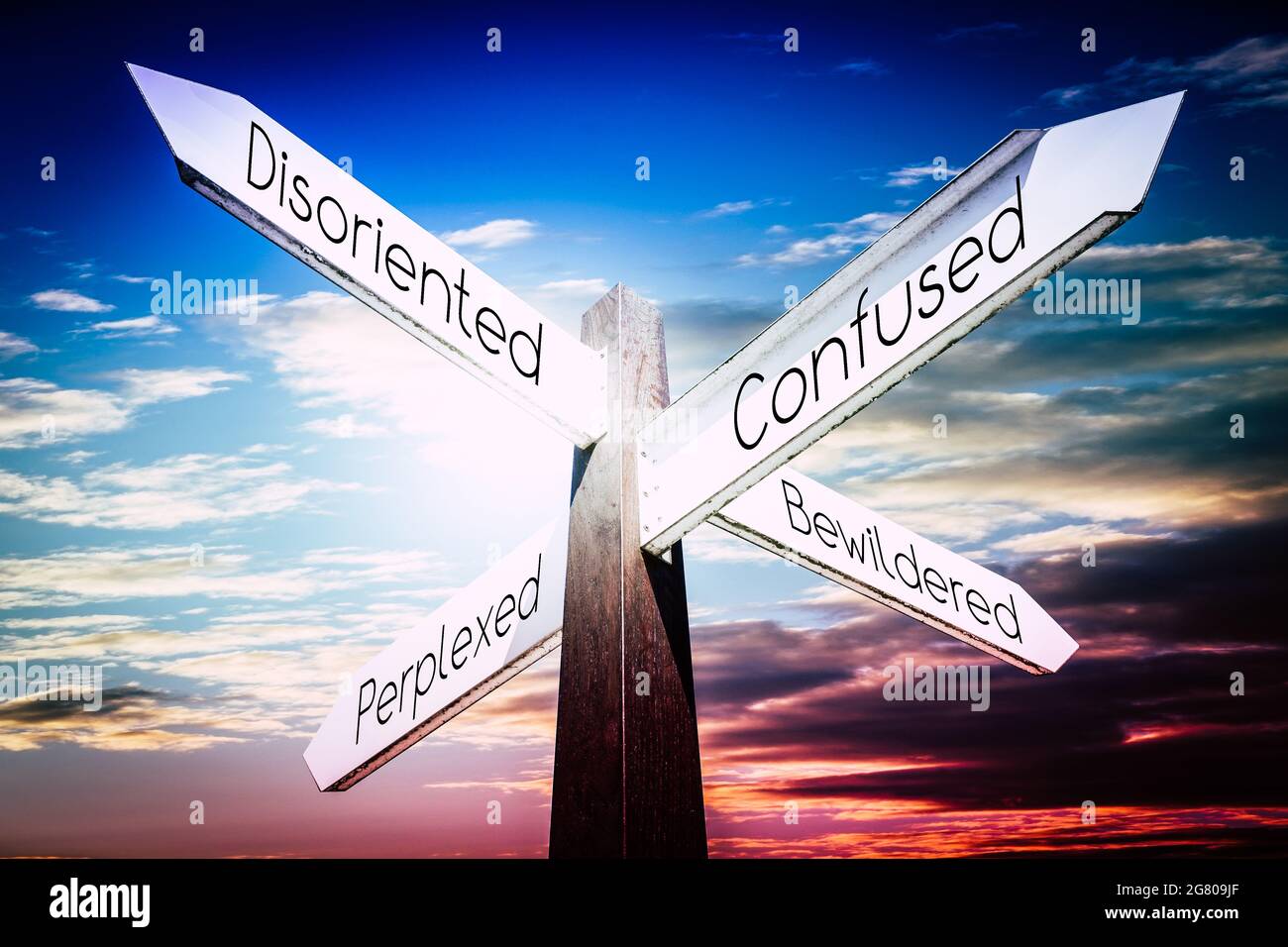 Confused bewildered sign hi-res stock photography and images - Alamy
