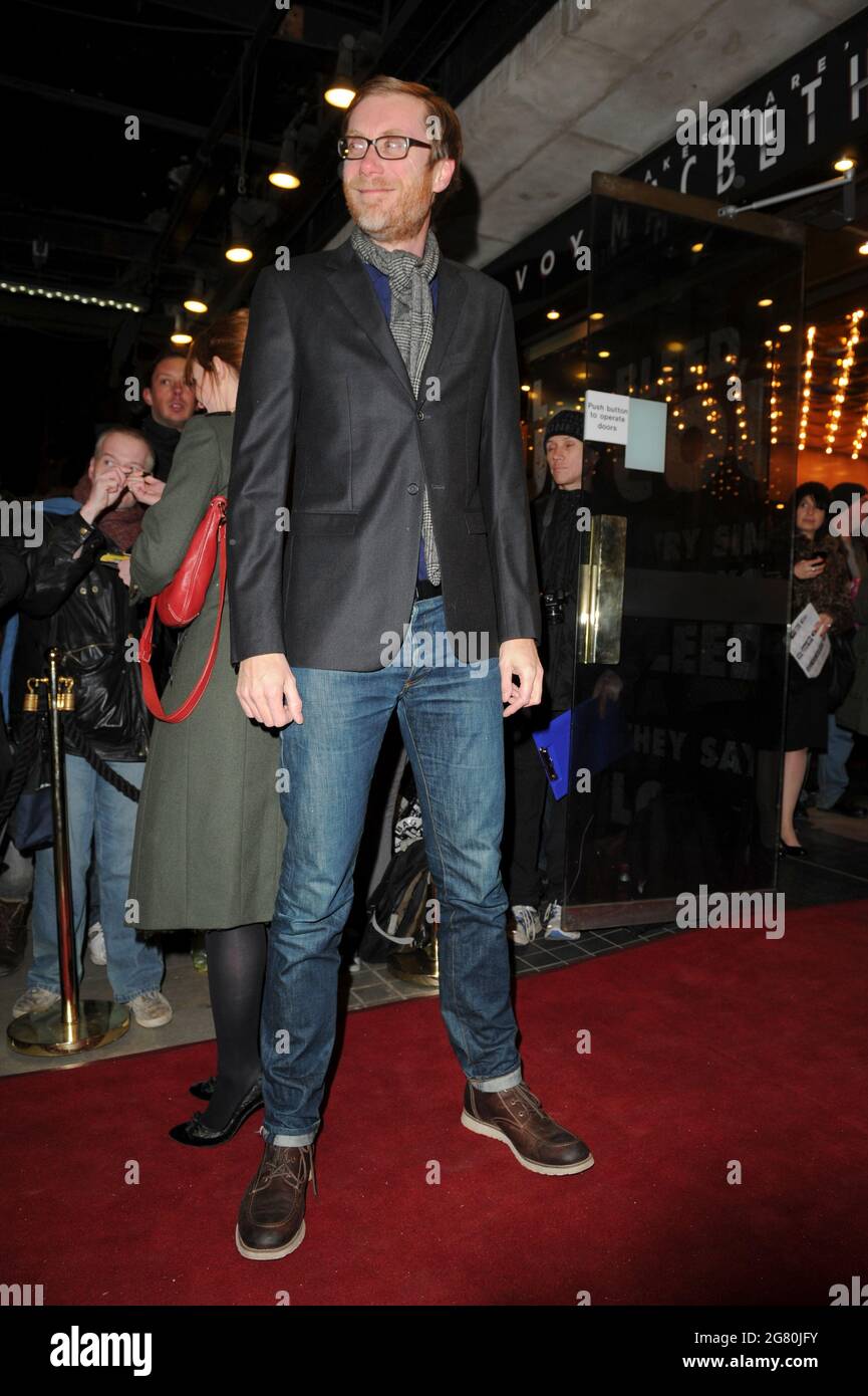 London. UK. Stephen Merchant at the Opening Night of Macbeth at the ...