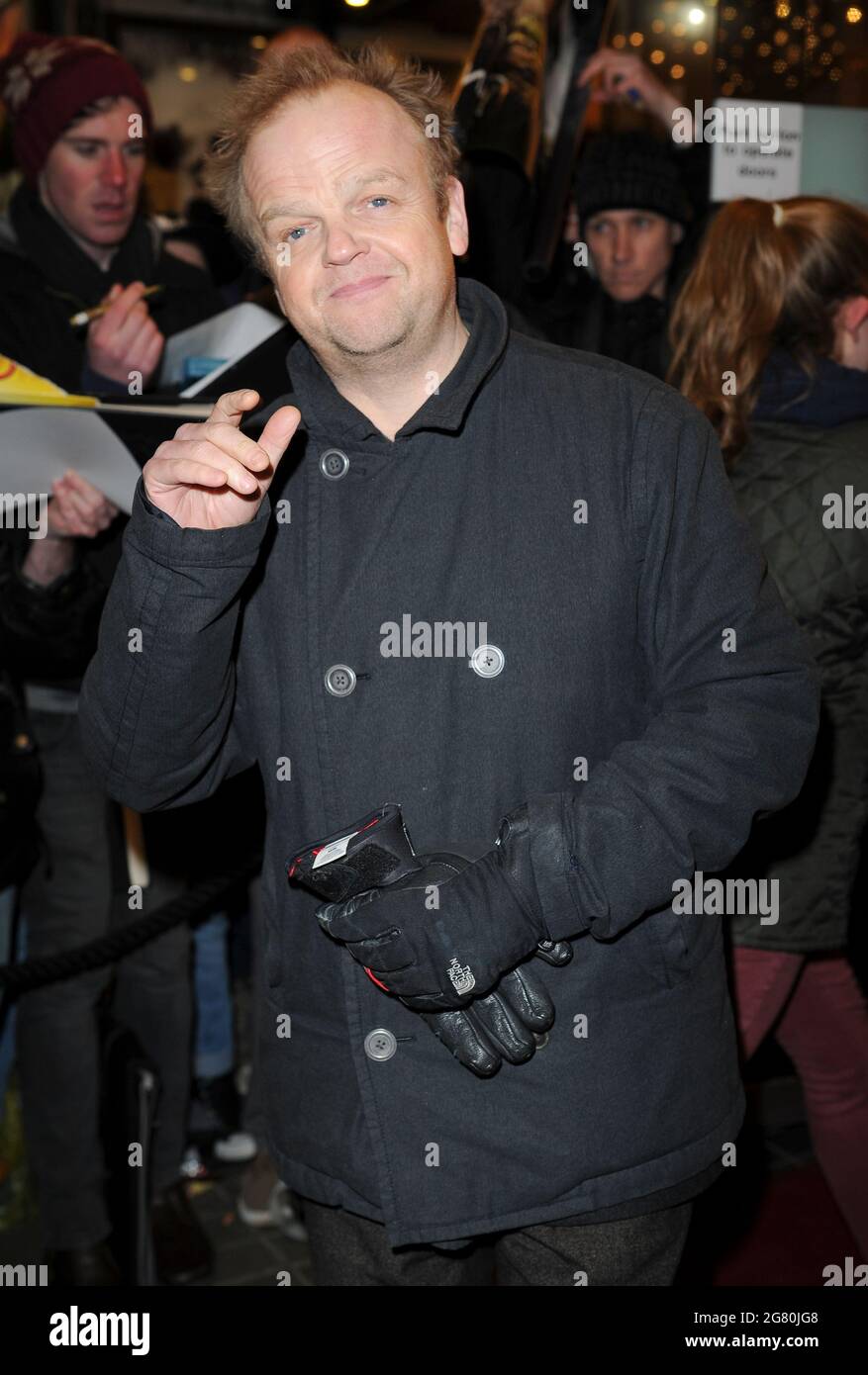 London. UK. Toby Jones at the Opening Night of Macbeth at the Trafalgar ...