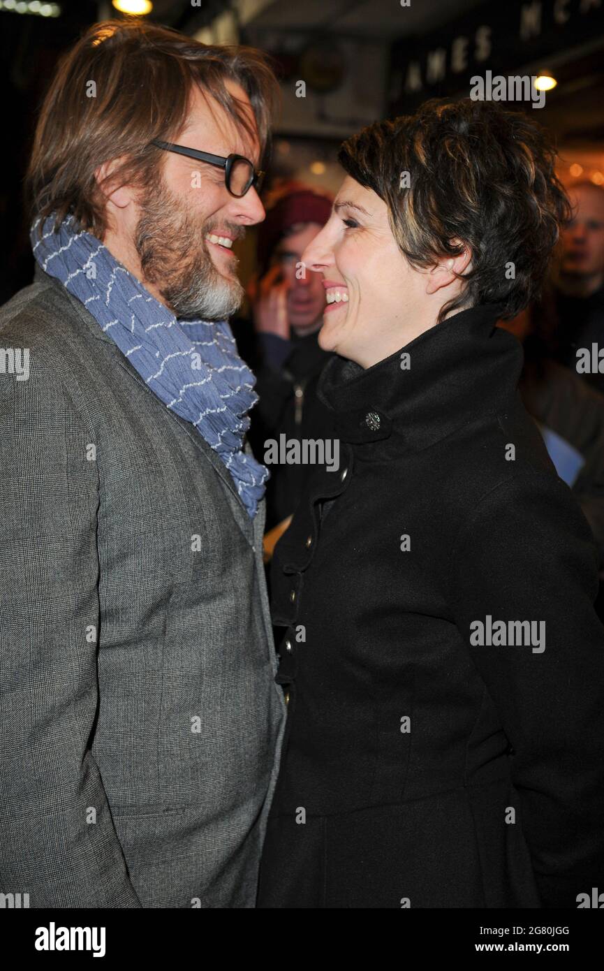 Tamsin Greig And Richard Leaf