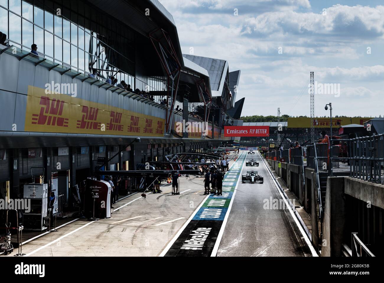 Silverstone, UK. 16th July, 2021. Lance Stroll (CDN) Aston Martin F1 ...