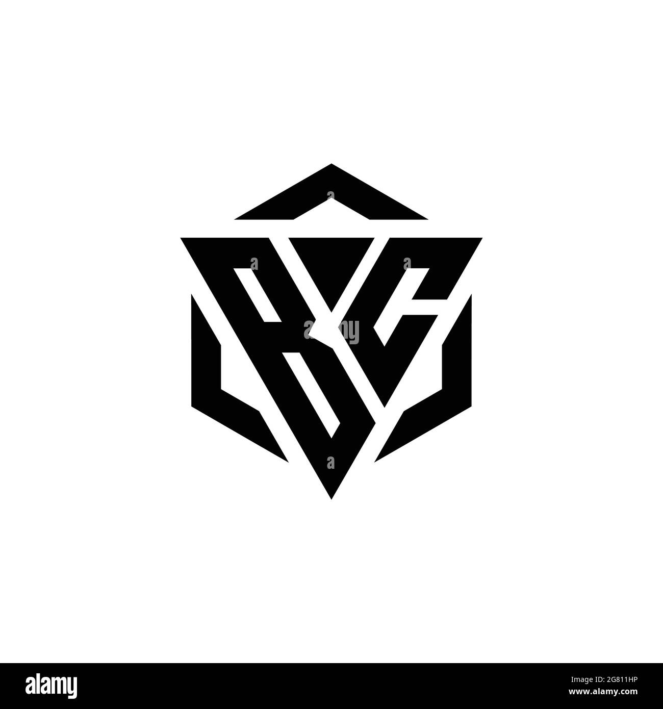 Bc logo design Cut Out Stock Images & Pictures - Alamy