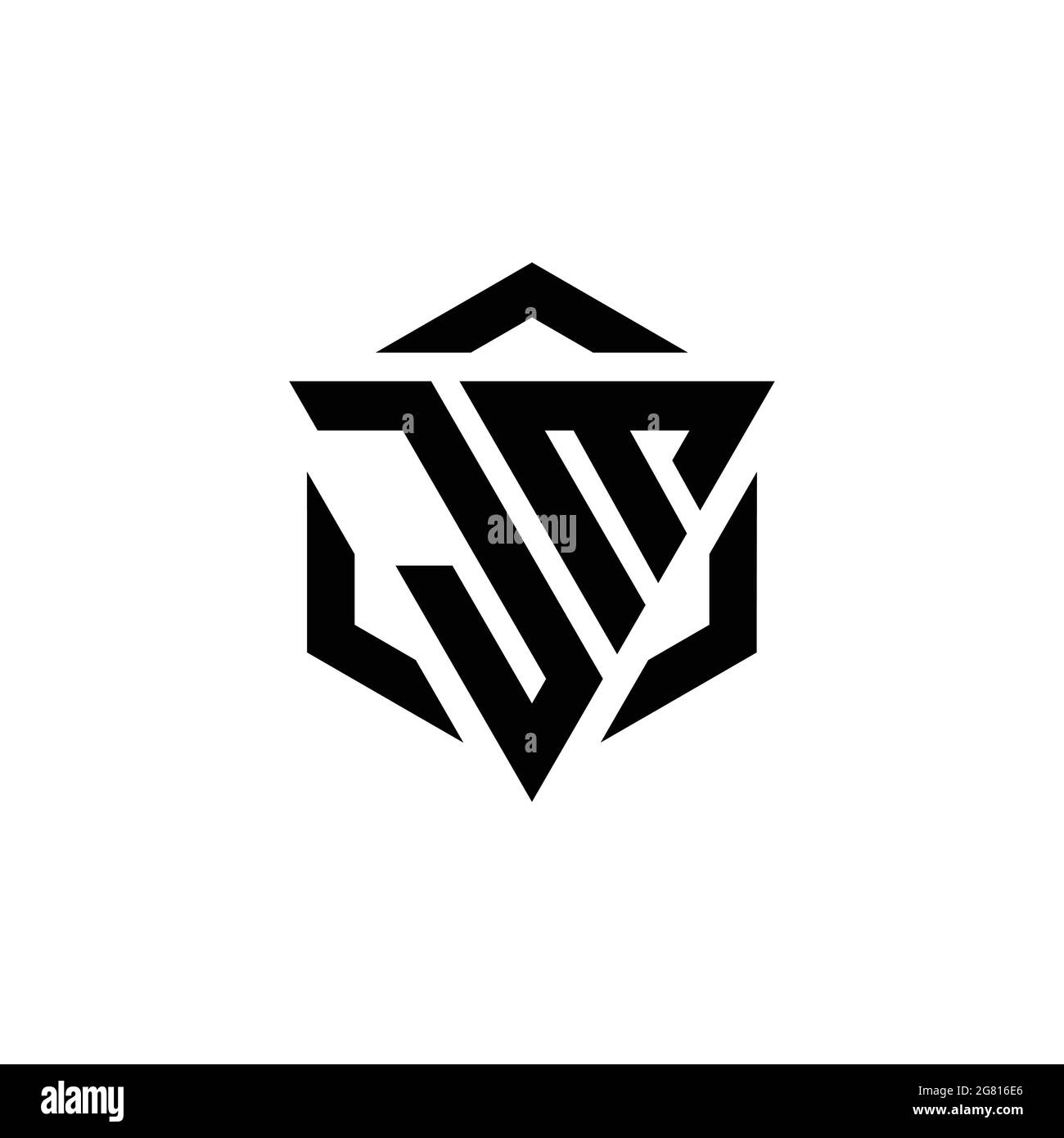 JM Logo monogram with triangle and hexagon modern design template isolated on white background Stock Vector Image Art Alamy