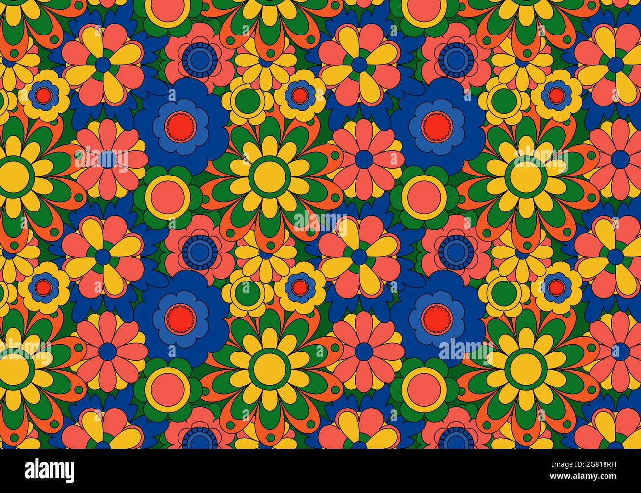 Groovy Flower Backgrounds