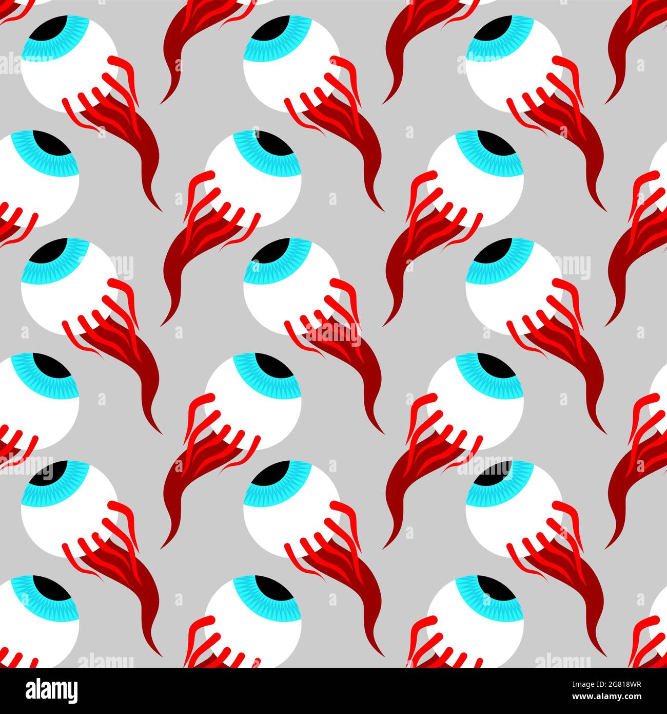 Eyeball pattern seamless. Eye background. Eyes with nerves texture ...