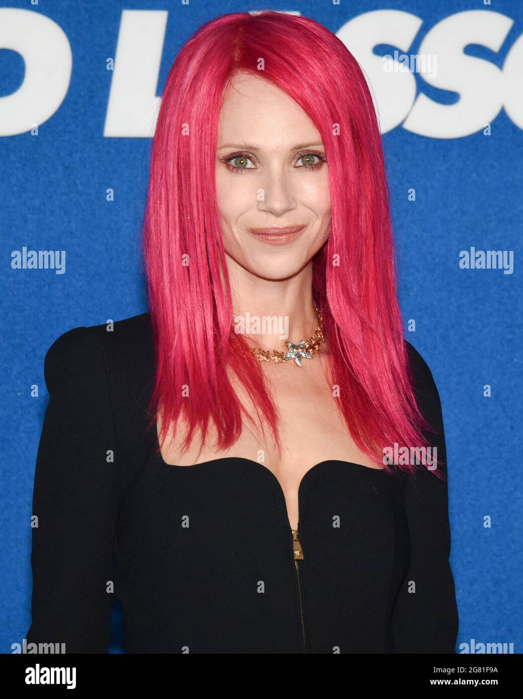 July 15, 2021, West Hollywood, California, USA: JUNO TEMPLE debuts pink ...