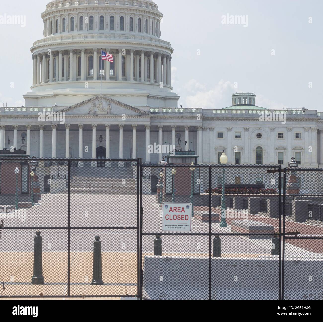 United States Capitol Building- Heavily Guarded After the January 6th ...