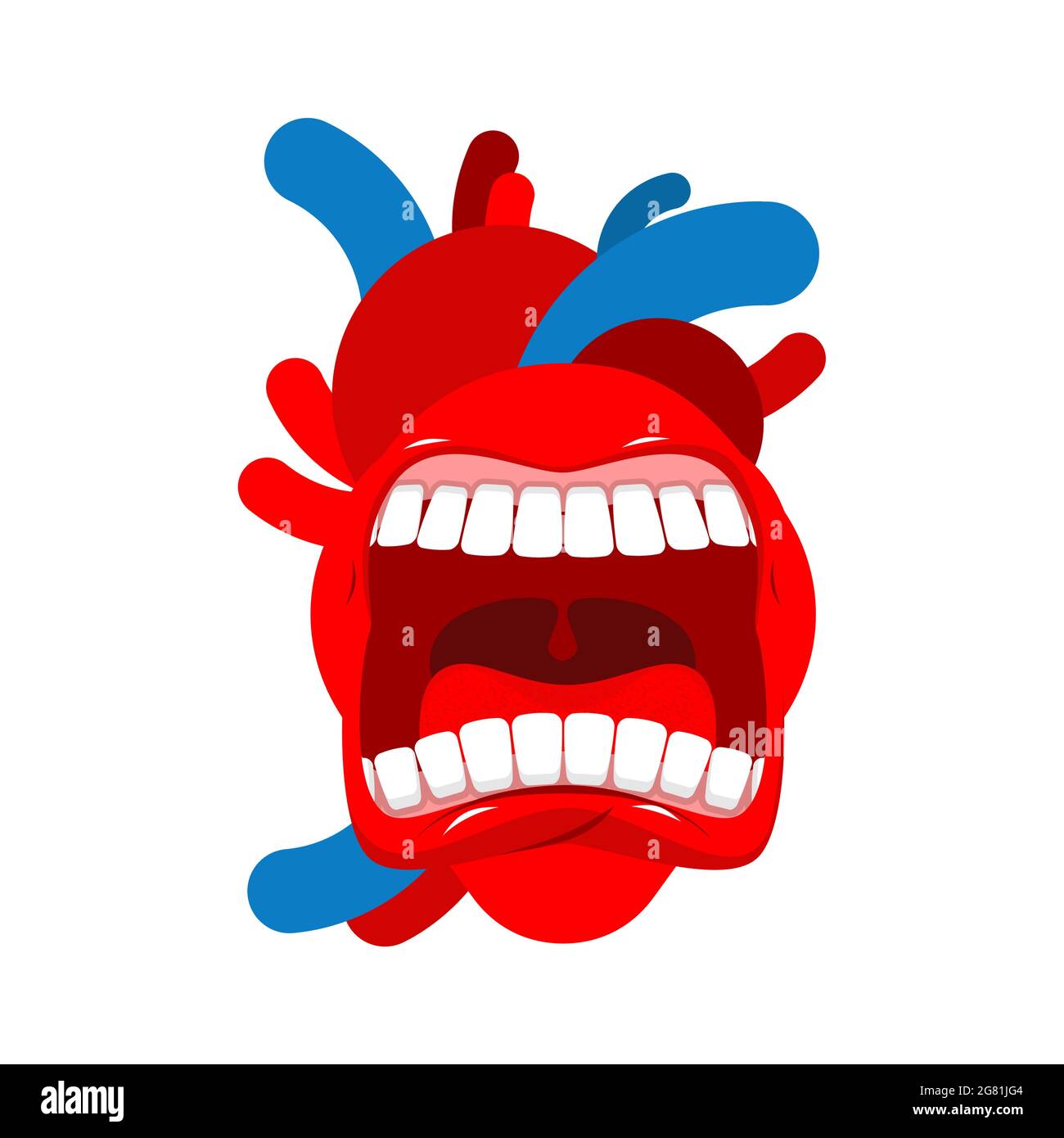 Screaming Mouth Vector