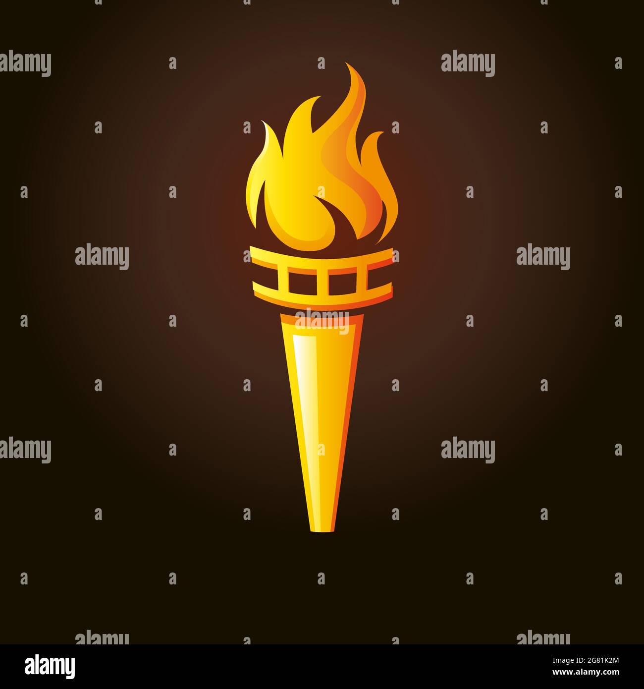 Torch of freedom Stock Vector Images - Alamy