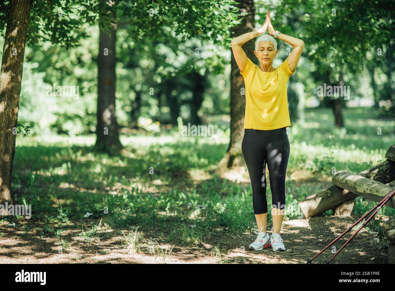 Centering exercise hi-res stock photography and images - Alamy