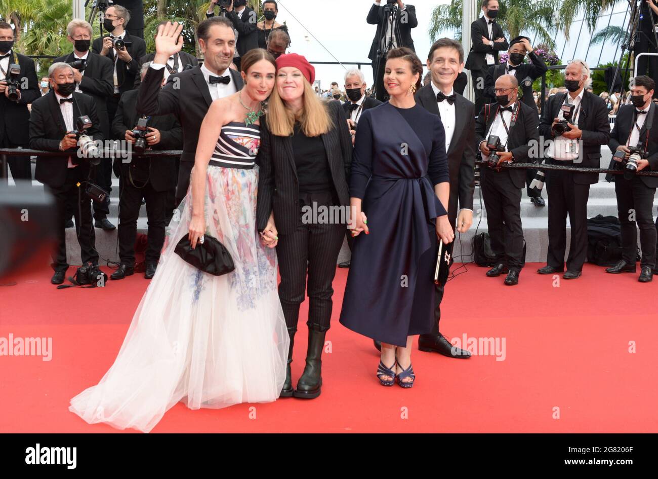 July 16, 2021, CANNES, France: CANNES, FRANCE - JULY 16: Joachim ...
