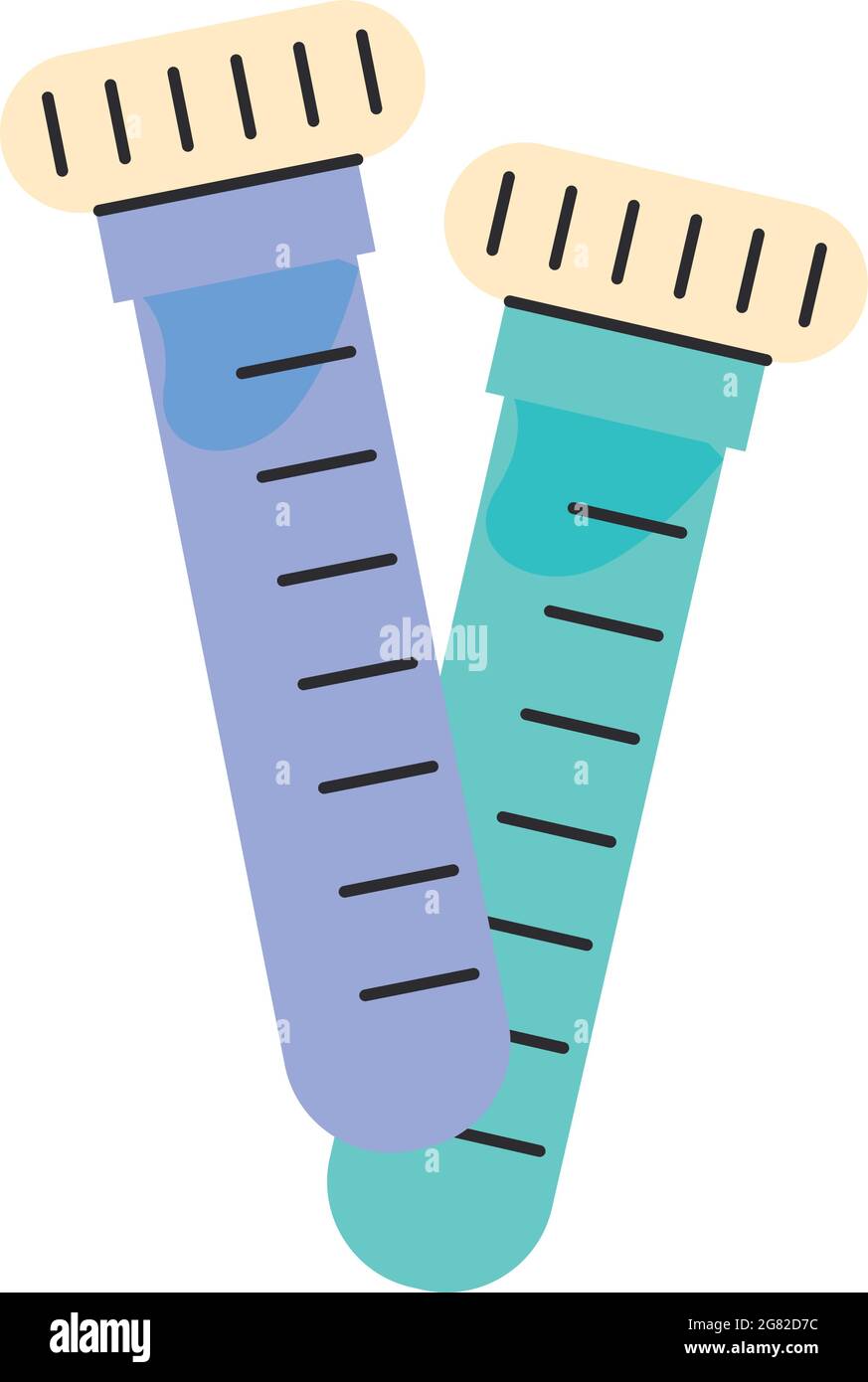 two tubes test Stock Vector Image & Art - Alamy