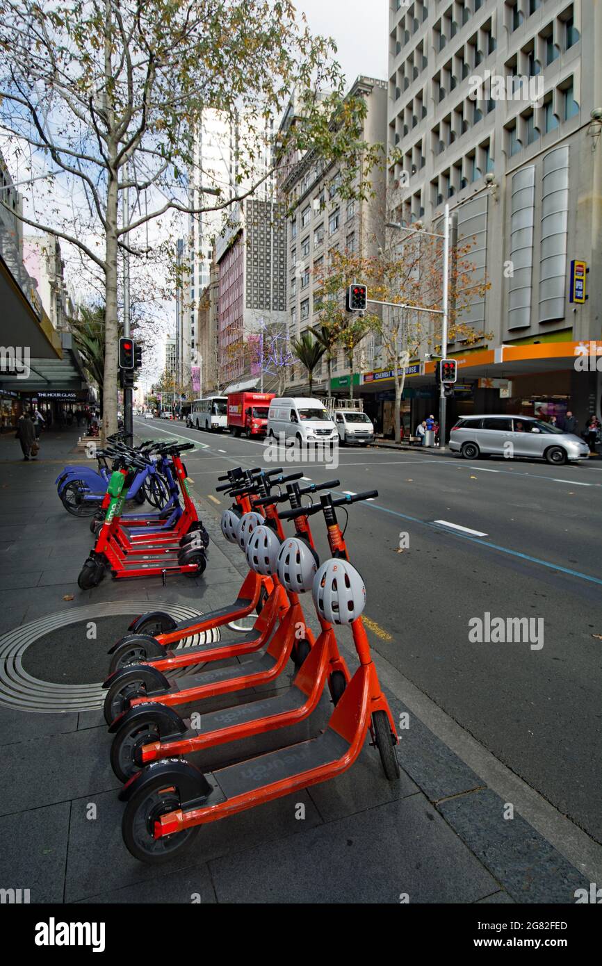 Auckland City Street Scenes Stock Photo - Alamy