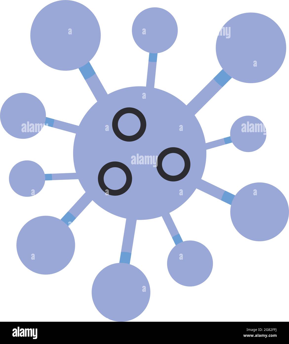 covid19 particle icon Stock Vector Image & Art - Alamy