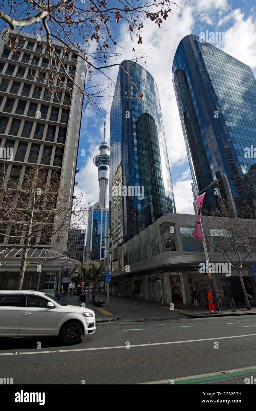 Auckland City Street Scenes Stock Photo - Alamy