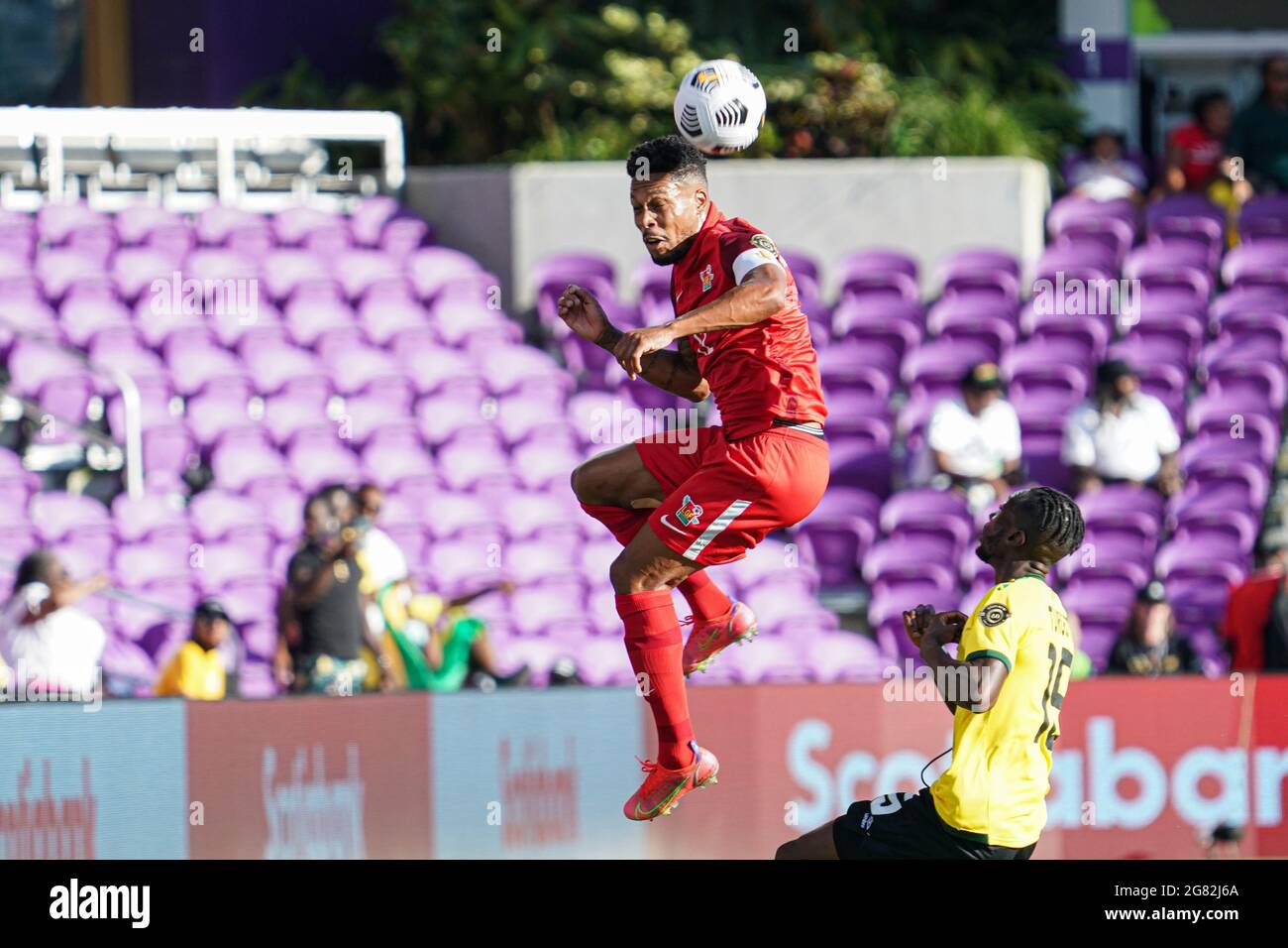 Fort Lauderdale, Florida, USA, July 16, 2021, Guadeloupe Captain ...