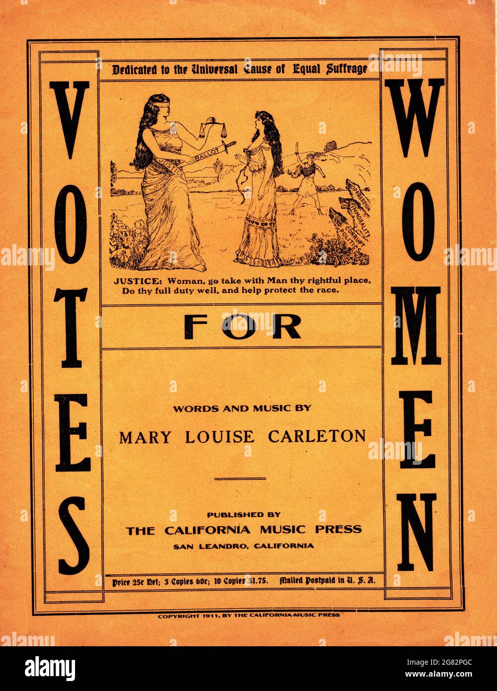 Female suffrage 1910 hi-res stock photography and images - Alamy