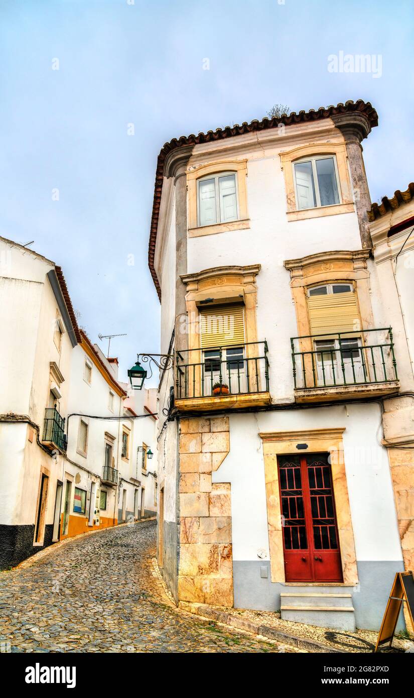 Architecture of Estremoz in Portugal Stock Photo - Alamy